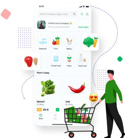 Grocery delivery app development company | ShopurGrocery